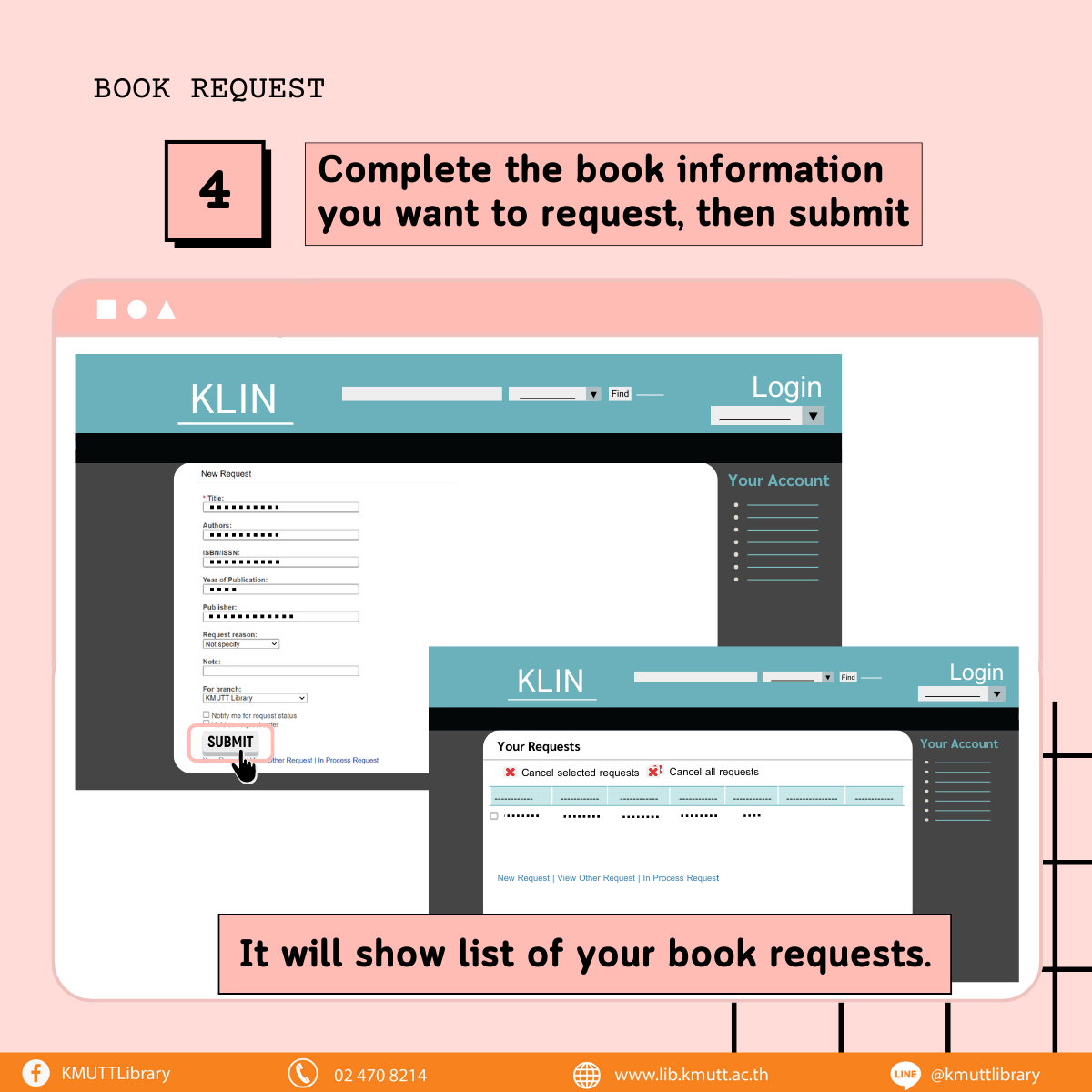 Book Requests - KMUTT Library