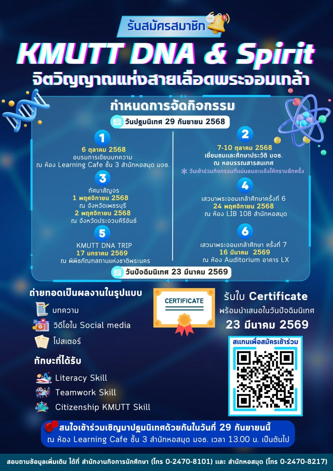 🔥 KMUTT DNA & Spirit: The Spirit of the King Mongkut’s Bloodline - KMUTT Library